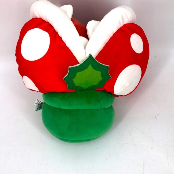 Nintendo | Toys | Nintendo Super Mario Piranha Plant Plush Red Green ...